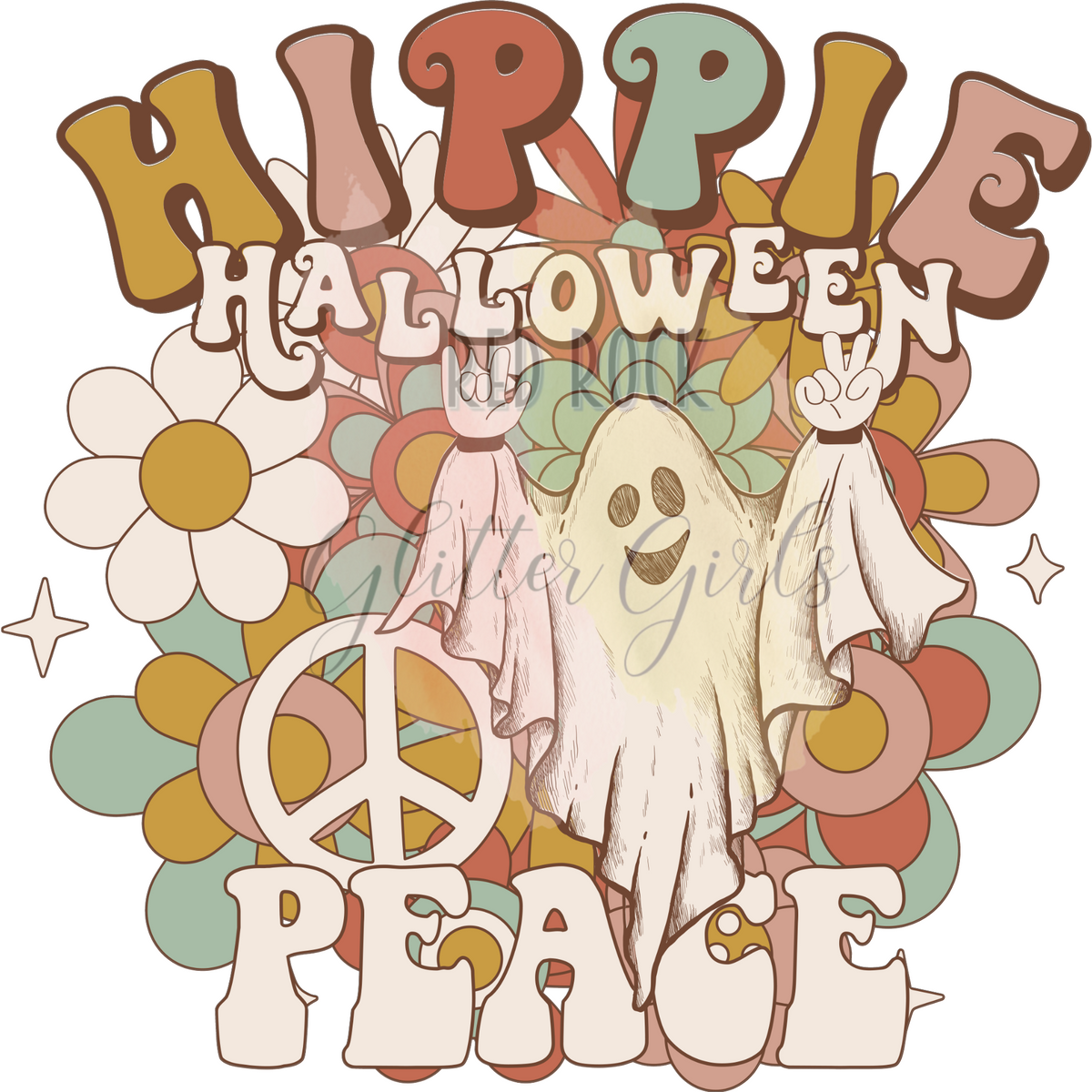Retro Hippie Halloween – Red Rock Glitter Girls