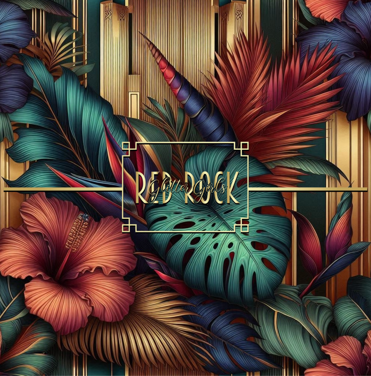 THE TROPICAL ART DECO COLLECTION – Red Rock Glitter Girls
