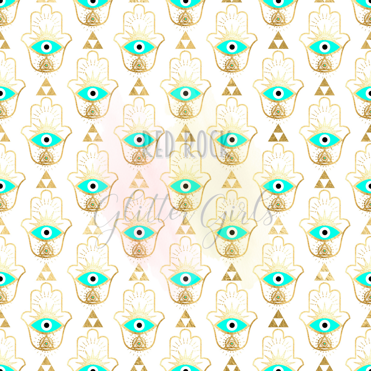 Mint Evil Eye 8 – Red Rock Glitter Girls