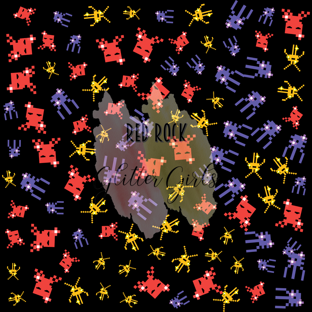 Space Invaders 1 – Red Rock Glitter Girls